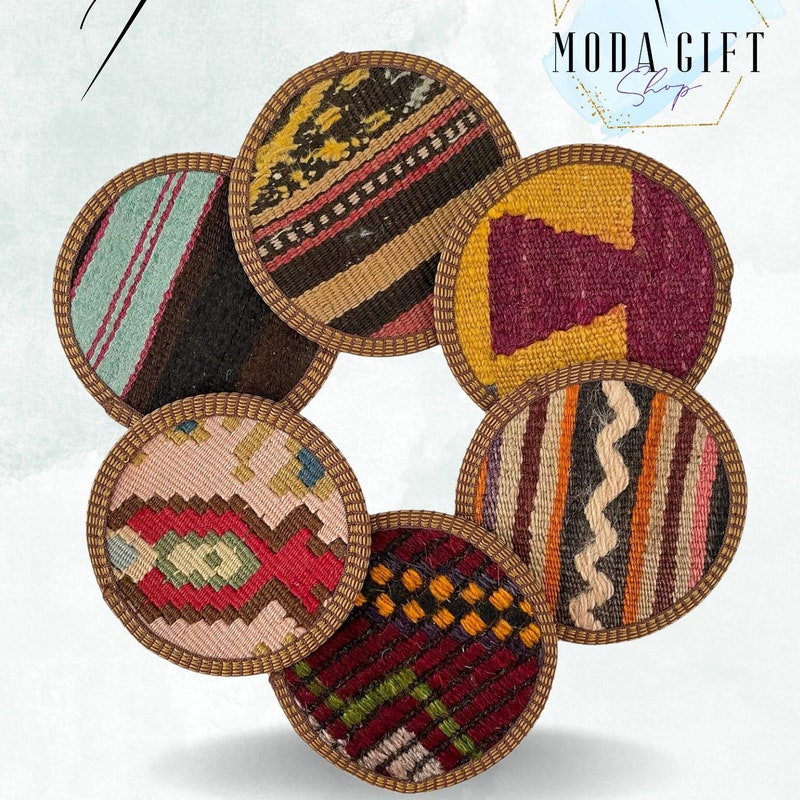 Handmade Textile Coaster - Etsy UK