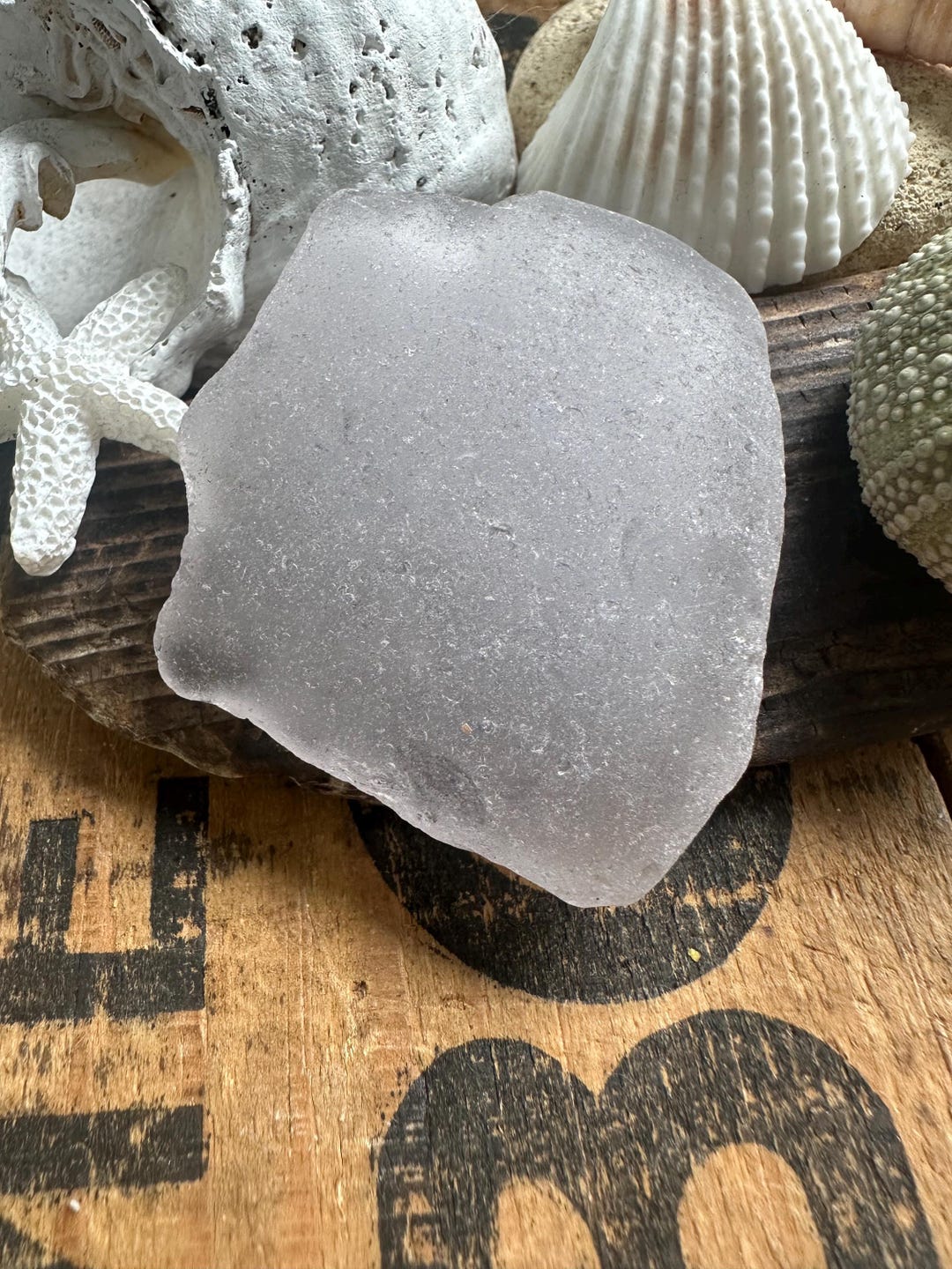 Large Scottish Sea Glass Shard: Light Lavender Pink Beach Find - Etsy