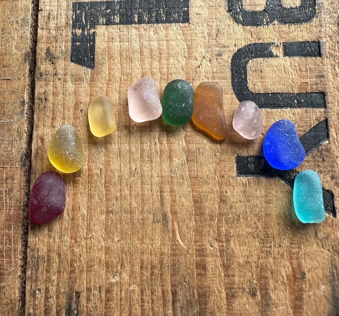 Rare Scottish Sea Glass Rainbow: Beach Glass for Jewelry & Crafts - Etsy