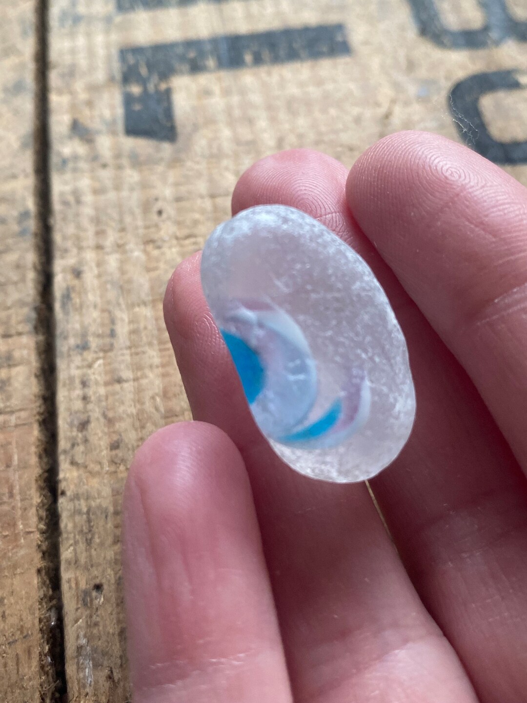 Seaham Sea Glass Multi Seaham Sea Glass Blue Lilac And White Multi Etsy