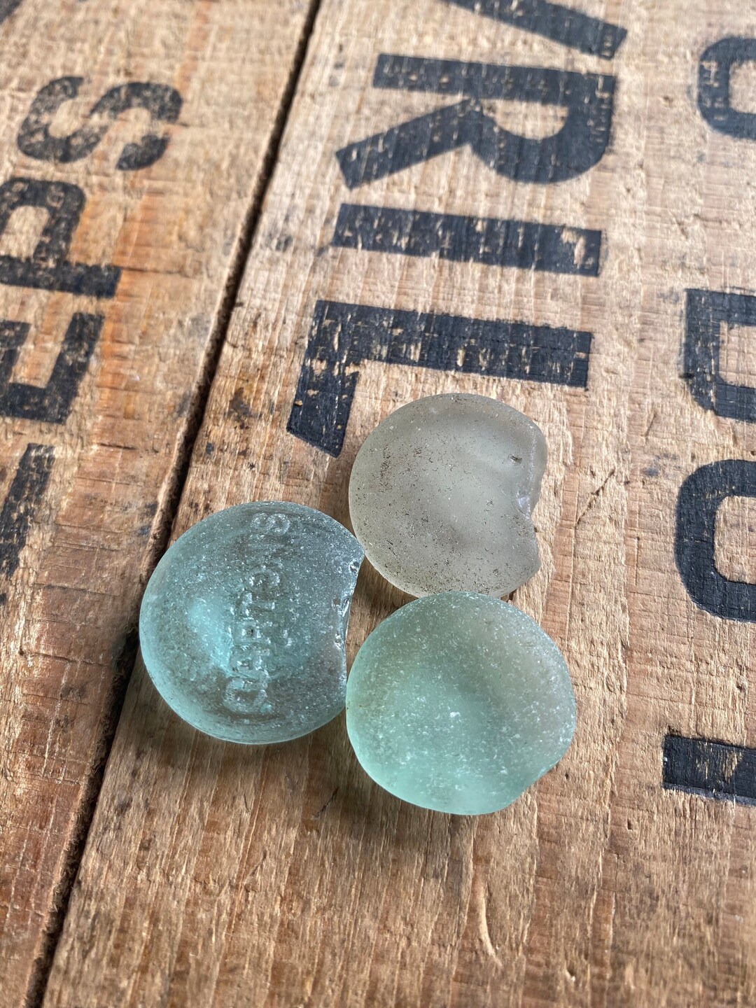 Scottish Sea Glass Bottle Stopper Tops Rare Vintage Beach Finds - Etsy