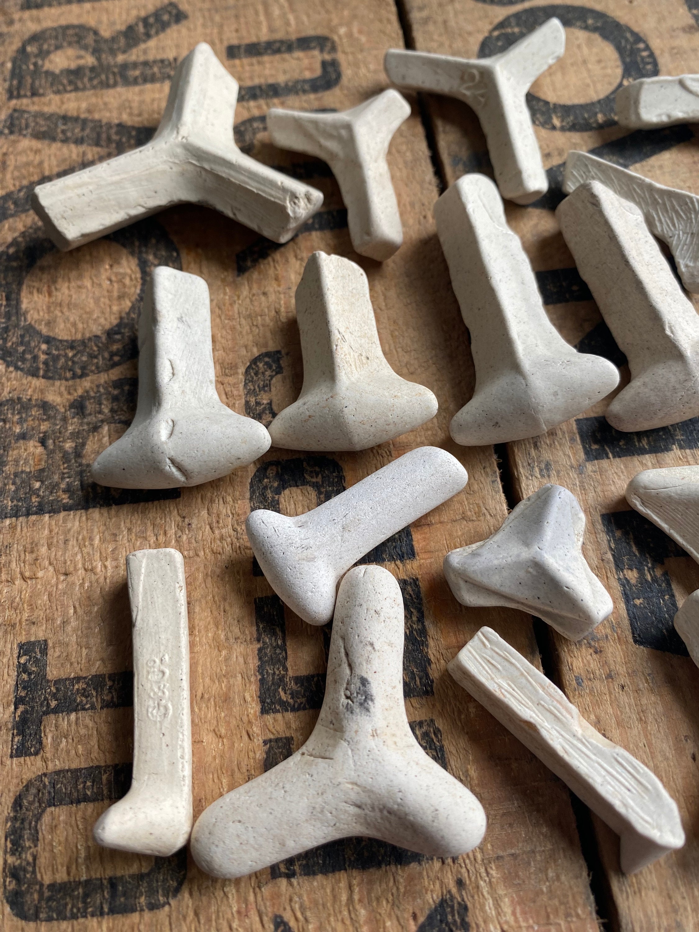 Kiln Stilts Bundle | Pottery Stilts | Scottish Beach Finds - Etsy