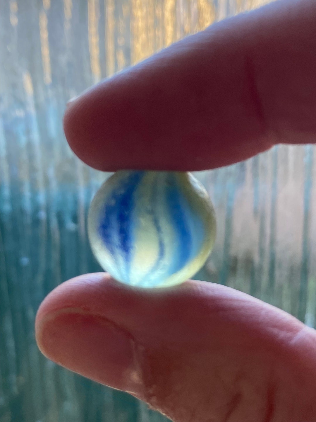 Sea Glass Marble Scottish Beach Find Sea Worn Marbles Beach Marbles ...