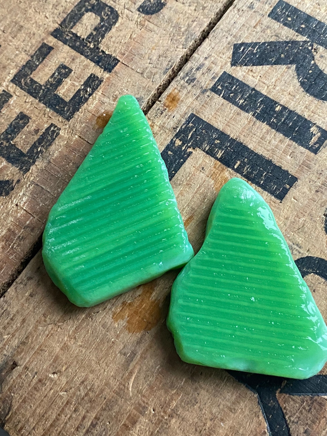 Scottish Sea Glass Vitrolite Tile Sea Worn Tile Beach Glass Craft ...