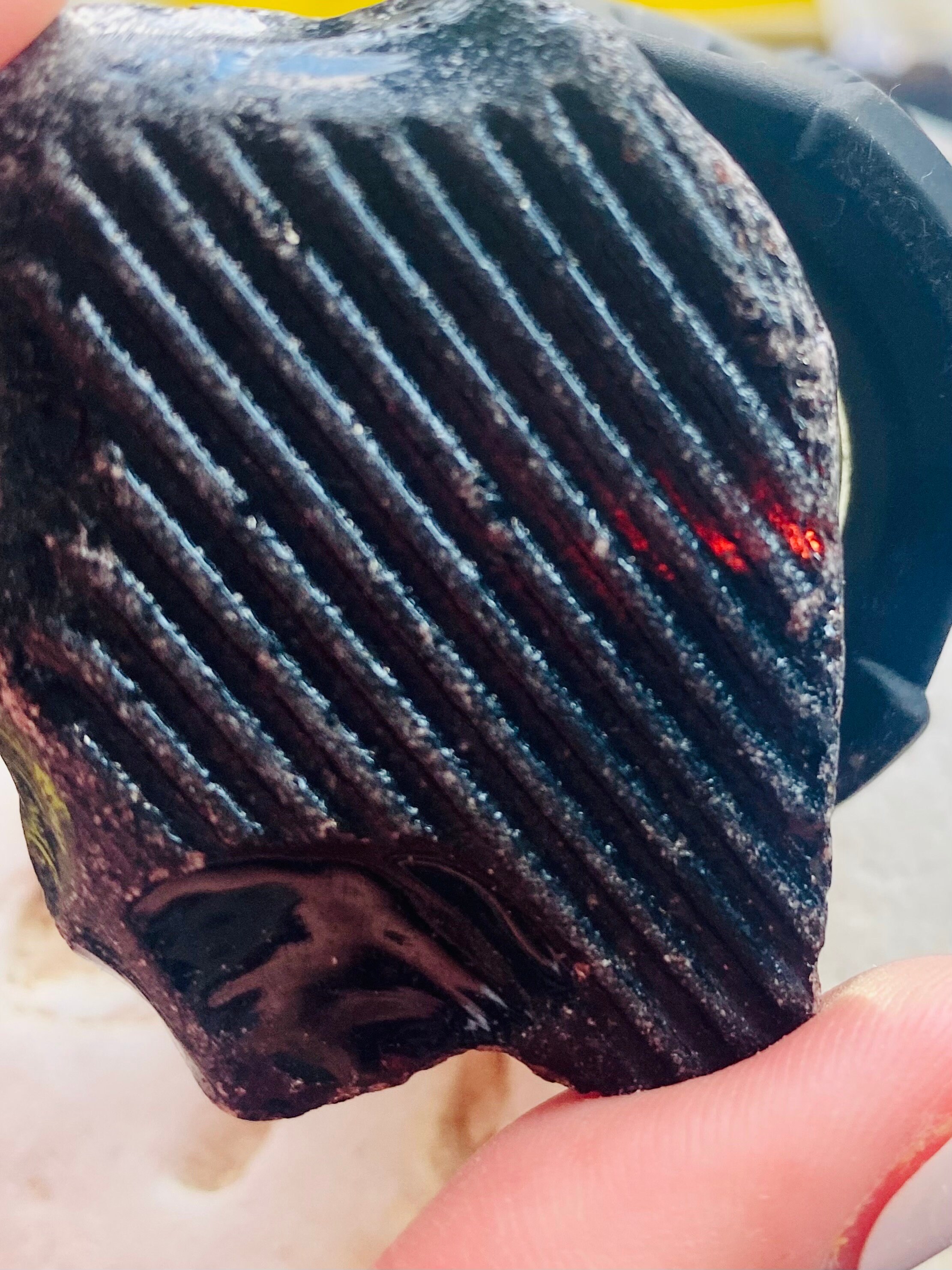 Black Vitrolite Tile Sea Glass Piece Scottish Sea Glass - Etsy