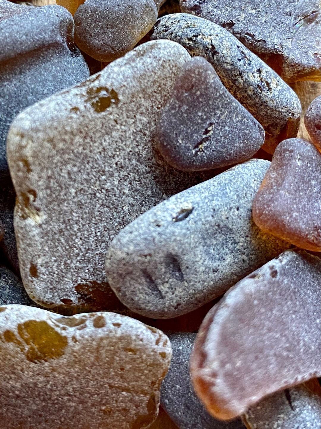 Bags of Raw Sea Glass From the West Coast of Scotland | Bulk Brown Sea ...