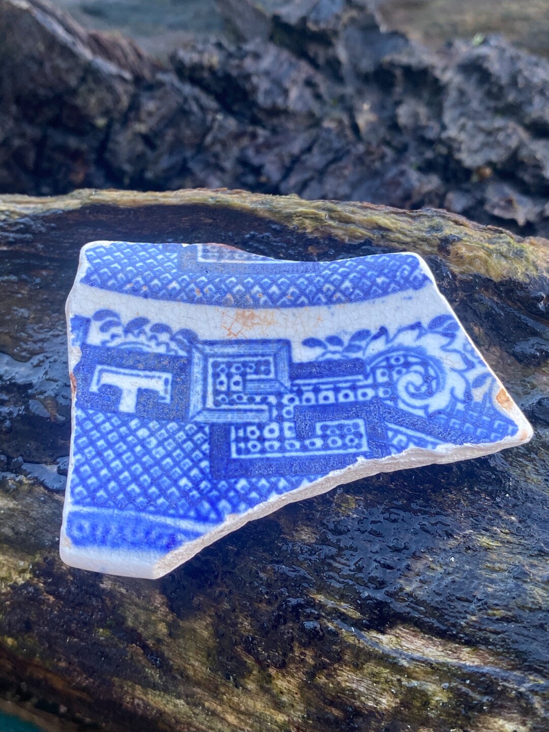 Sea Worn Pottery Piece | Scottish Beach Finds | Sea Pottery Shards ...