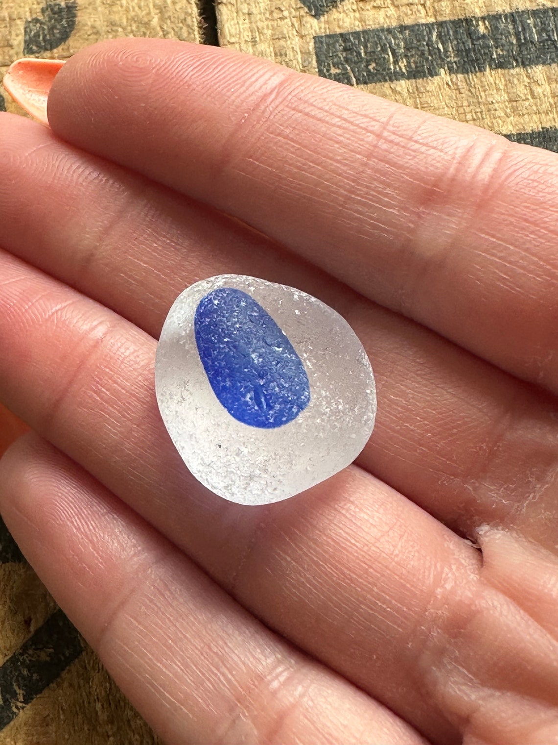 Seaham Sea Glass Multi Seaham Sea Glass Blue and White Multi - Etsy