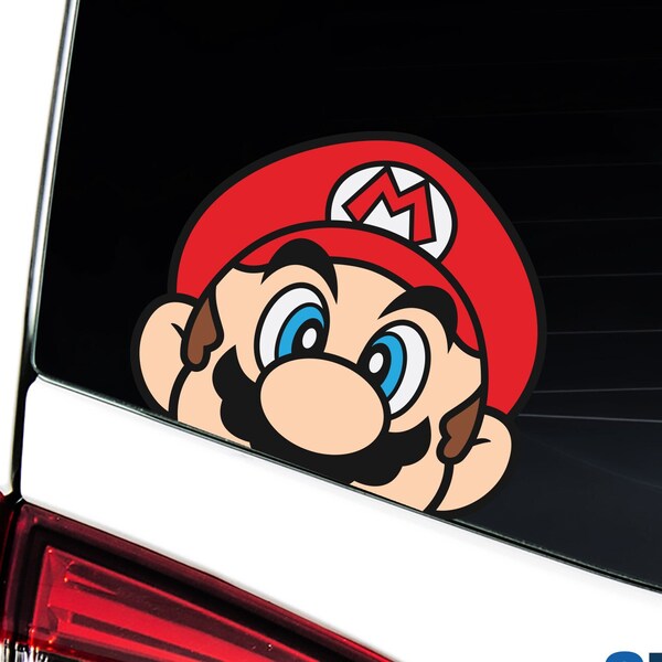 Super Mario Decal - Etsy