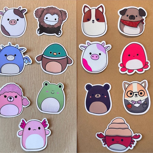 Squishmallow Stickers - Etsy