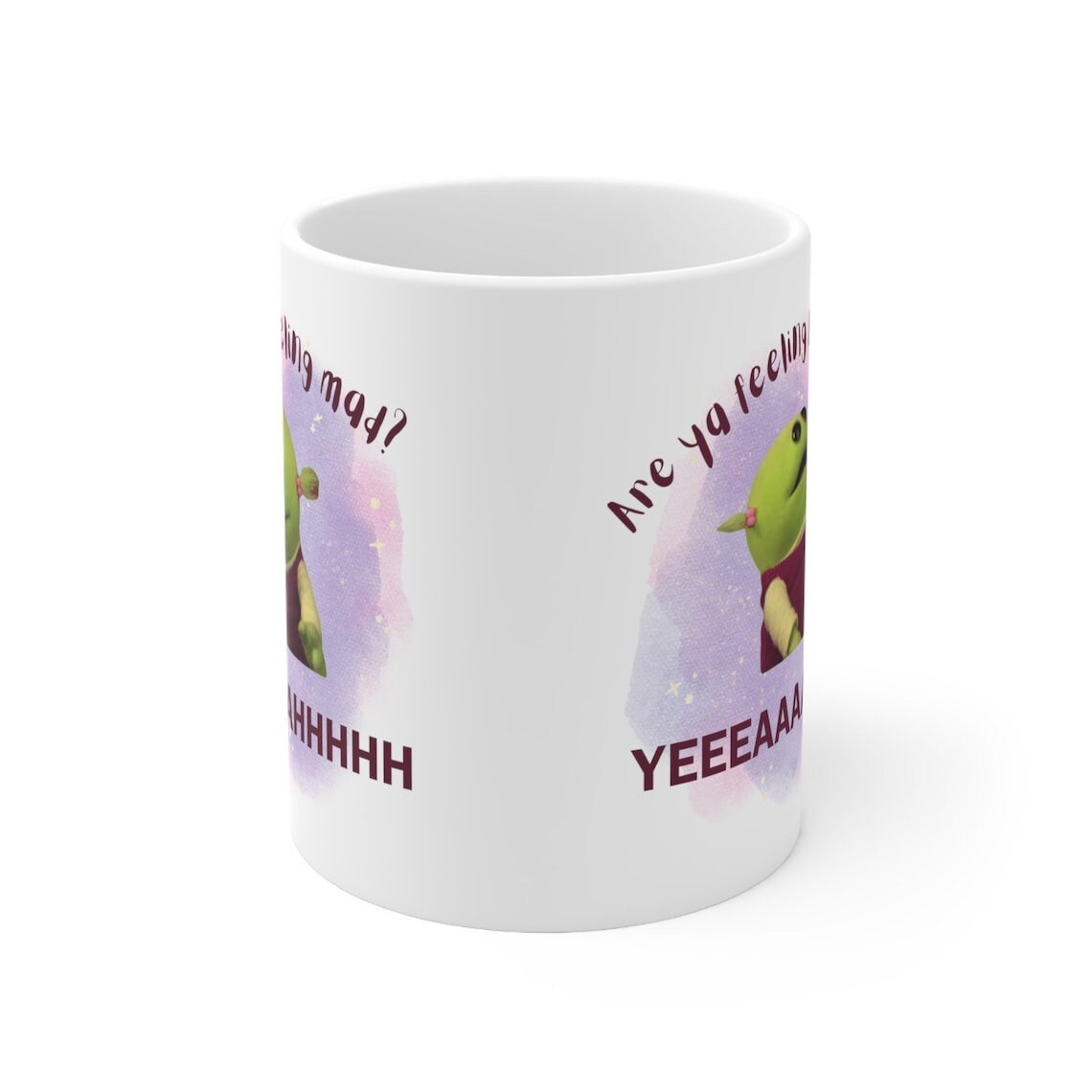 Are You Feeling Mad, Nanalan Meme, Nanalan Peepo Fun Mug, Cute Meme Mug ...