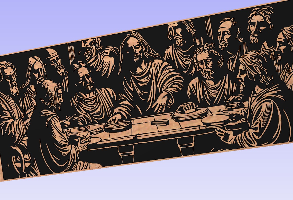 The Last Supper Svg, Jesus Christ Svg, Ultima Cena, Christian, SVG ...