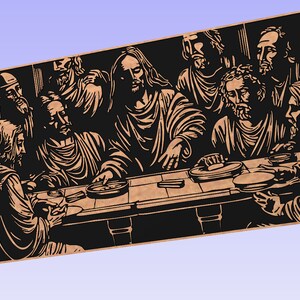 The Last Supper Svg, Jesus Christ Svg, Ultima Cena, Christian, SVG ...