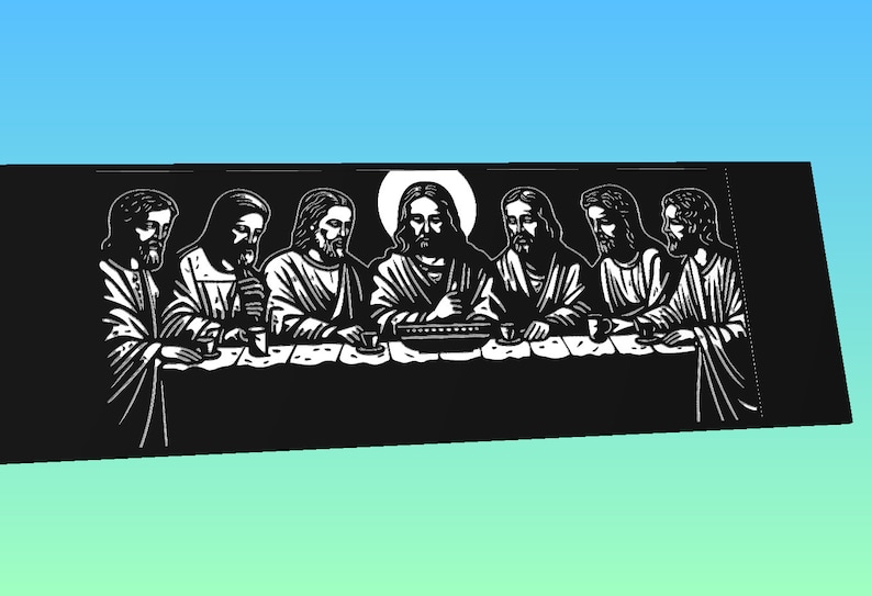 The Last Supper Svg, Jesus Christ Svg, Christian, SVG, Rustic, Jesus ...