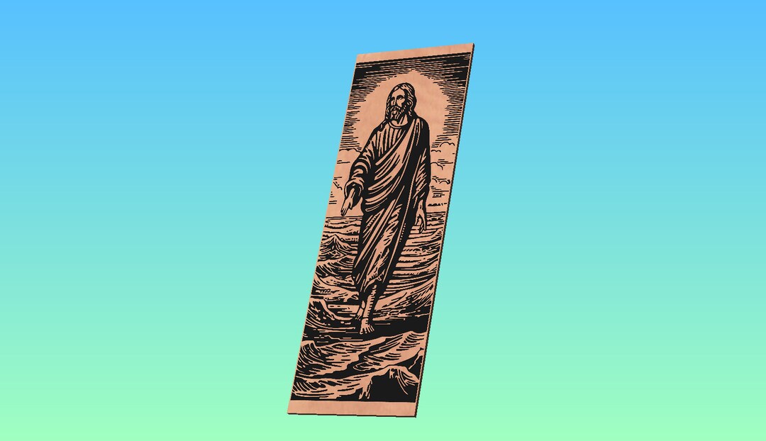 Jesus Walking on Water Svg, Jesus Christ Svg, Christian, SVG, Rustic ...