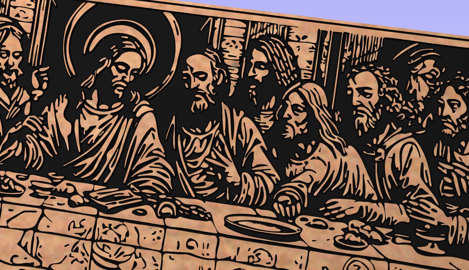 The Last Supper Svg, Jesus Christ Svg, Christian, Ultima Cena SVG ...