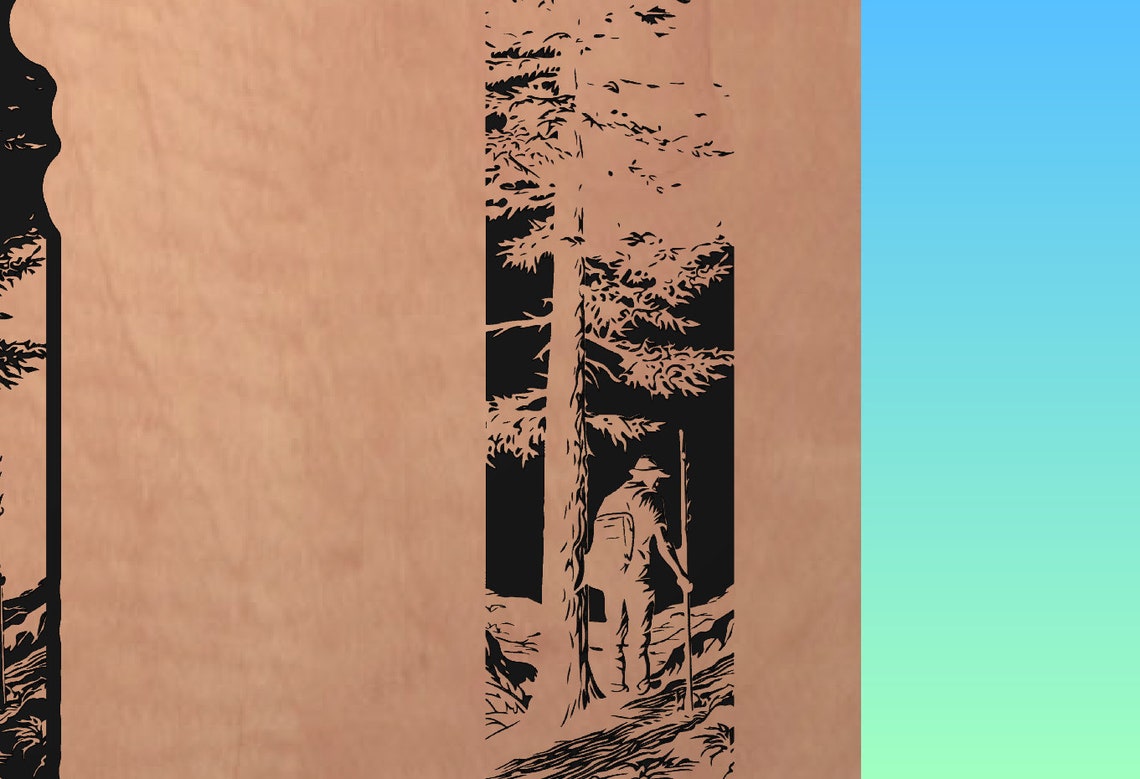 Ranger, Hiker, Logger, Lumber Jack, Forest, Trees, Fire Man SVG, Fire ...