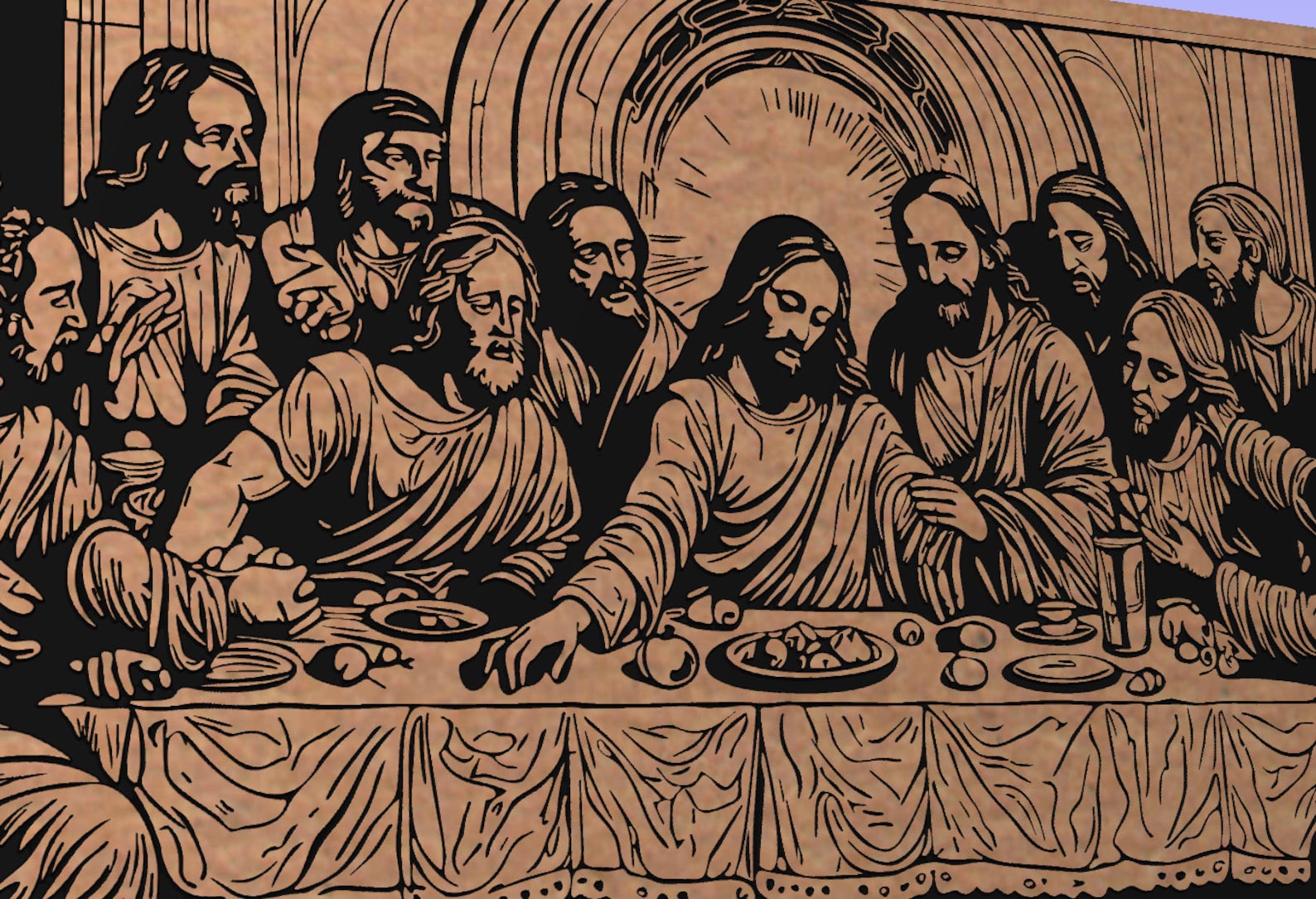The Last Supper Svg, Jesus Christ Svg, Ultima Cena, Christian, SVG ...