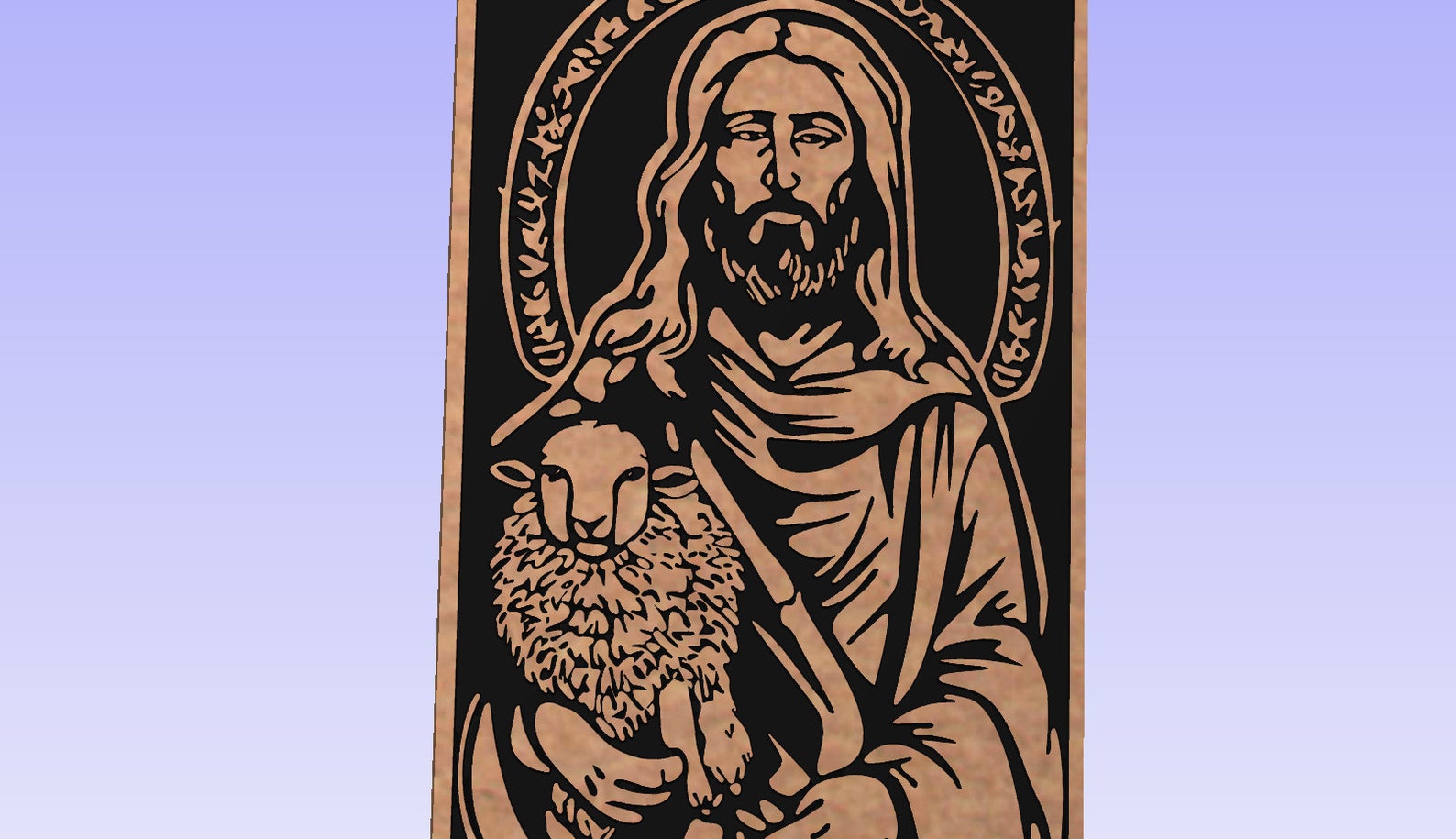 Jesus Christ W Lamb Svg, Jesus Svg, Christian, SVG, Rustic, Black and ...