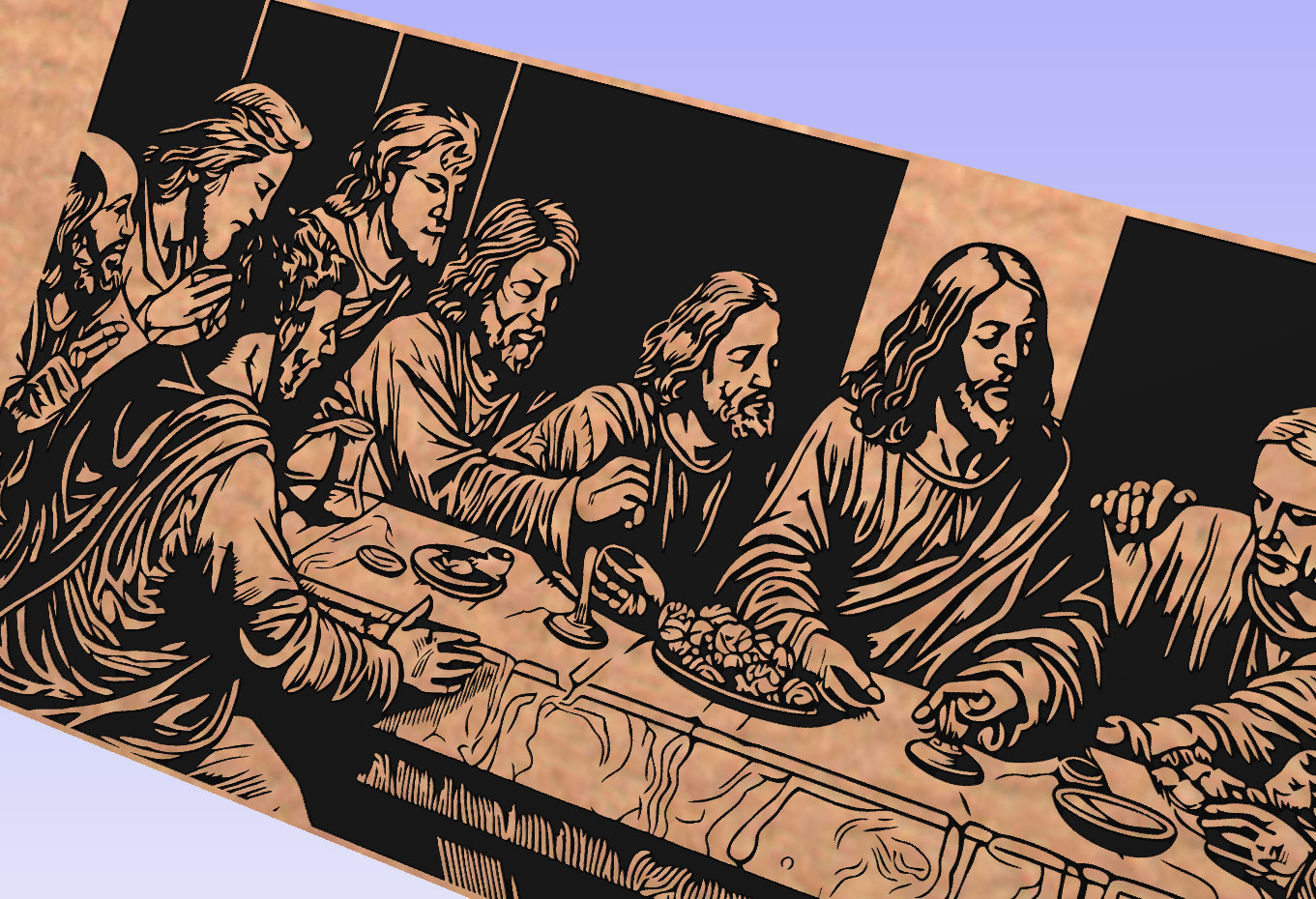 The Last Supper Svg, Jesus Christ Svg, Christian, SVG, Rustic, Jesus ...