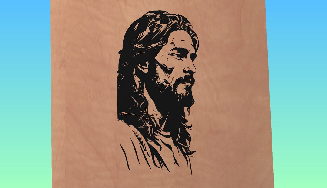 Jesus Christus svg, Jesus svg, christlich, SVG, rustikal, schwarz und ...