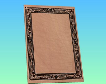 Picture Frames, Border for Cnc, Flourishes, SVG, Rustic, Black and ...