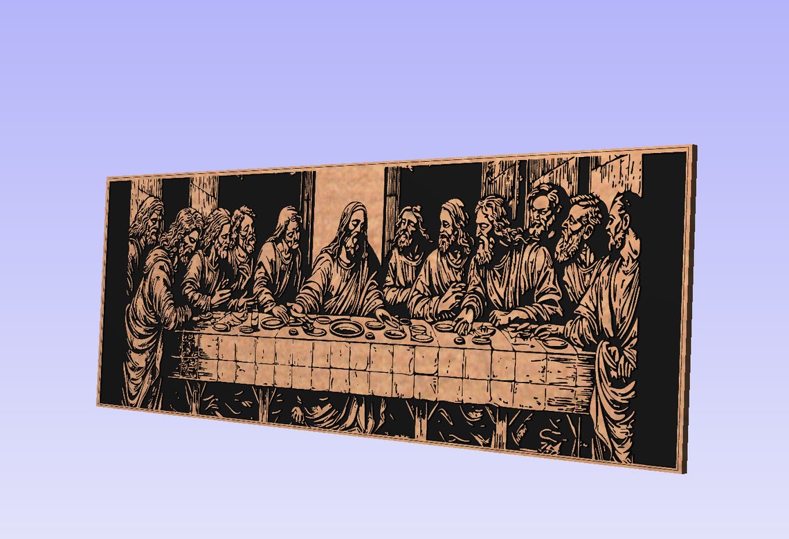 The Last Supper Svg, Jesus Christ Svg, Christian, SVG, Rustic, Jesus ...