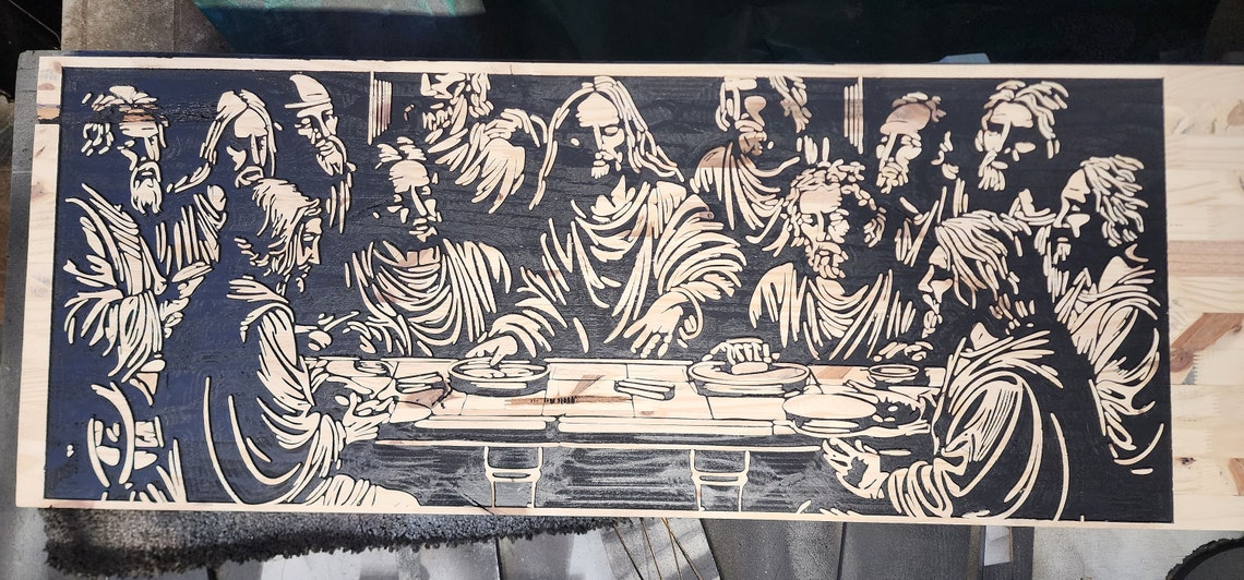 The Last Supper Svg, Jesus Christ Svg, Ultima Cena, Christian, SVG ...