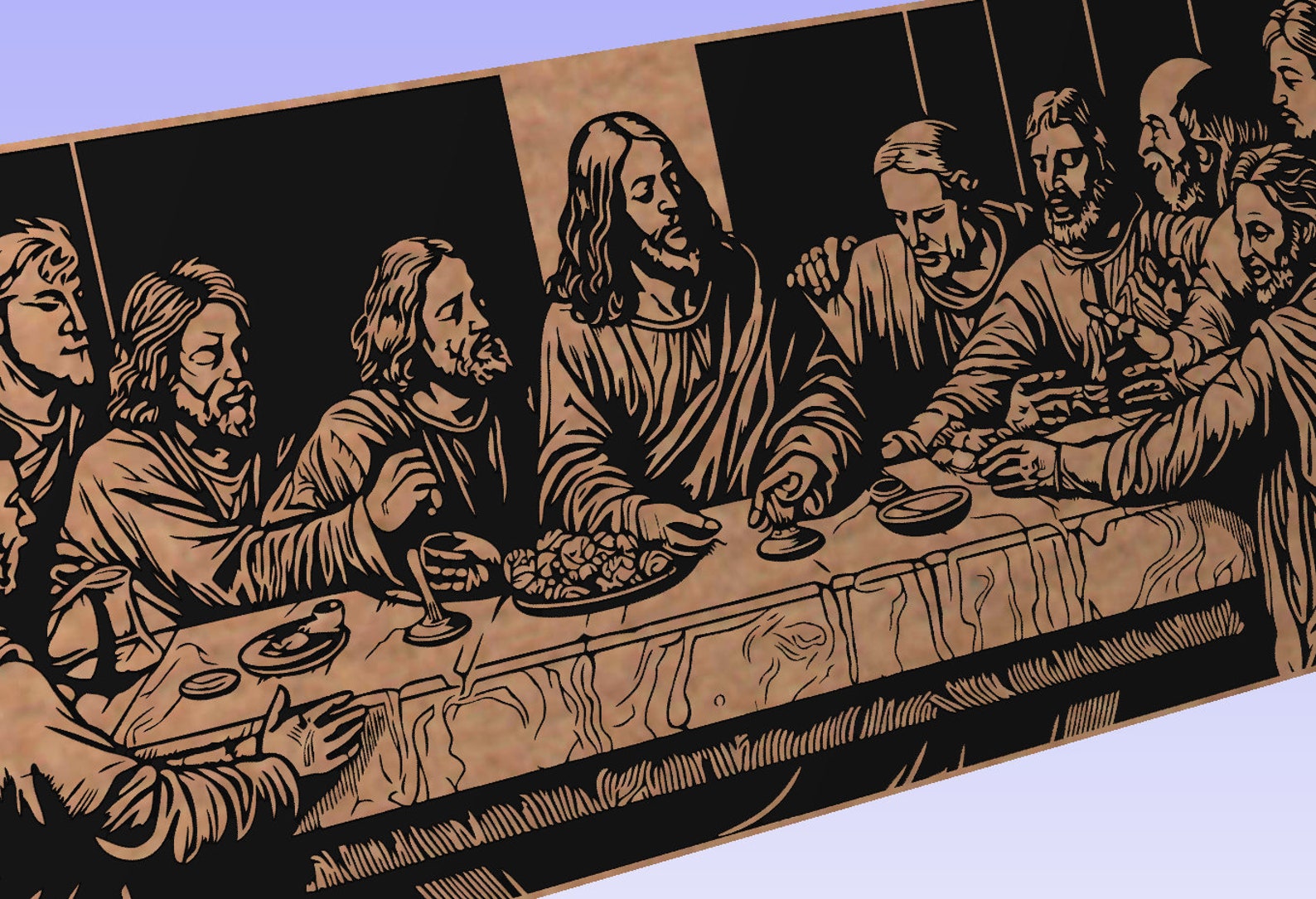 The Last Supper Svg, Jesus Christ Svg, Christian, SVG, Rustic, Jesus ...