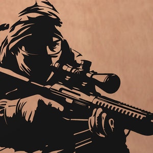 Soldier, Swat, Police, Heavy Duty, Warrior, SVG, Black and White ...