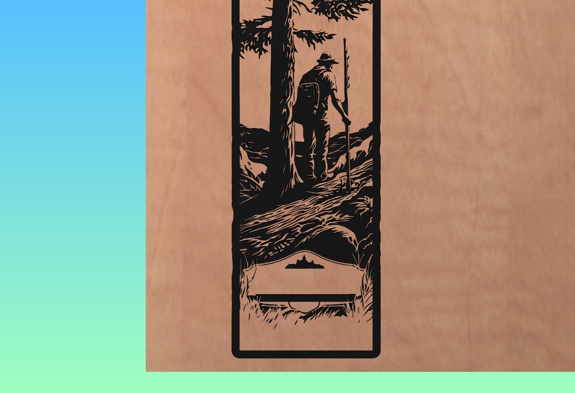 Ranger, Hiker, Logger, Lumber Jack, Forest, Trees, Fire Man SVG, Fire ...