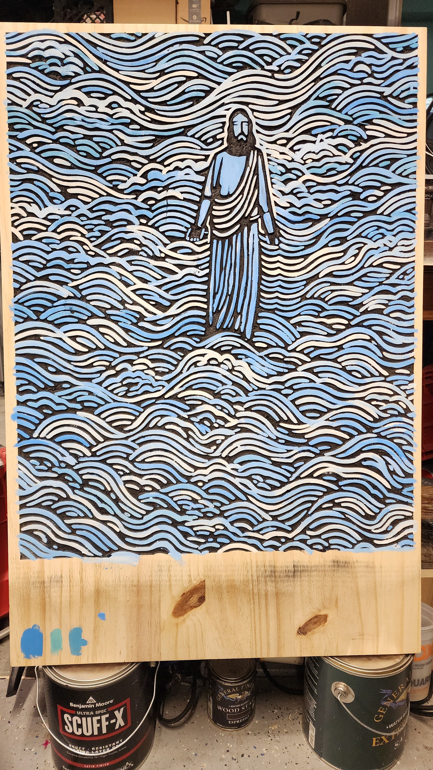 Jesus Walking on Water Svg, Jesus Christ Svg, Ultima Cena, Christian ...