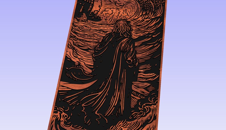 Moses Svg Parting the Red Sea, Christian, SVG, Rustic, Black and White ...