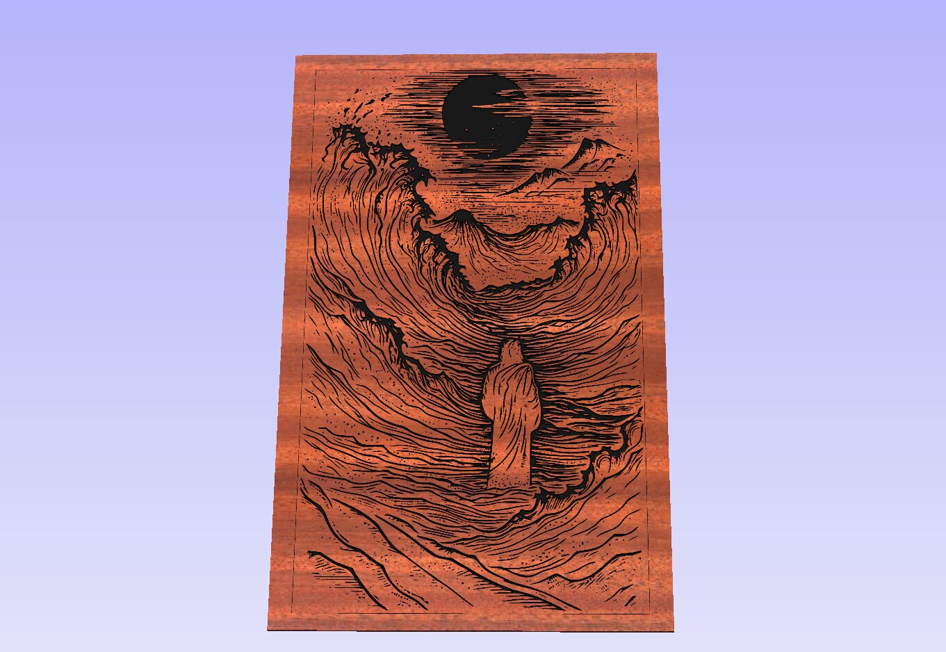 Moses Svg Parting the Red Sea, Christian, SVG, Rustic, Black and White ...