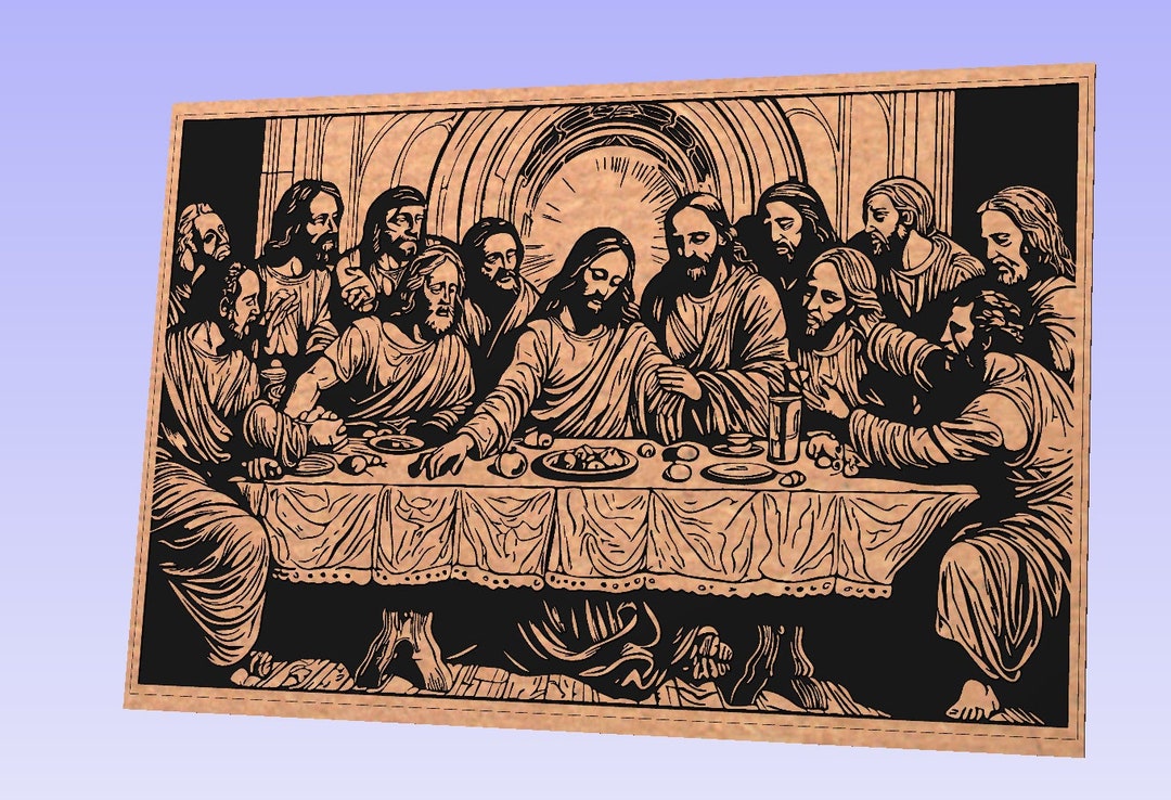The Last Supper Svg, Jesus Christ Svg, Ultima Cena, Christian, SVG ...