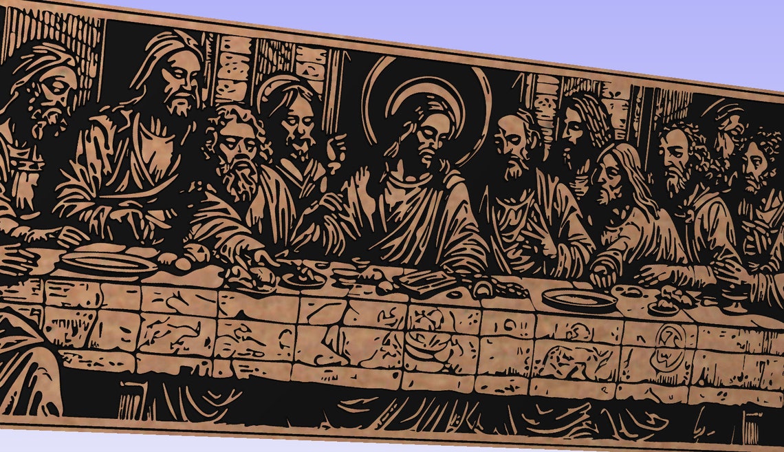 The Last Supper Svg, Jesus Christ Svg, Christian, Ultima Cena SVG ...