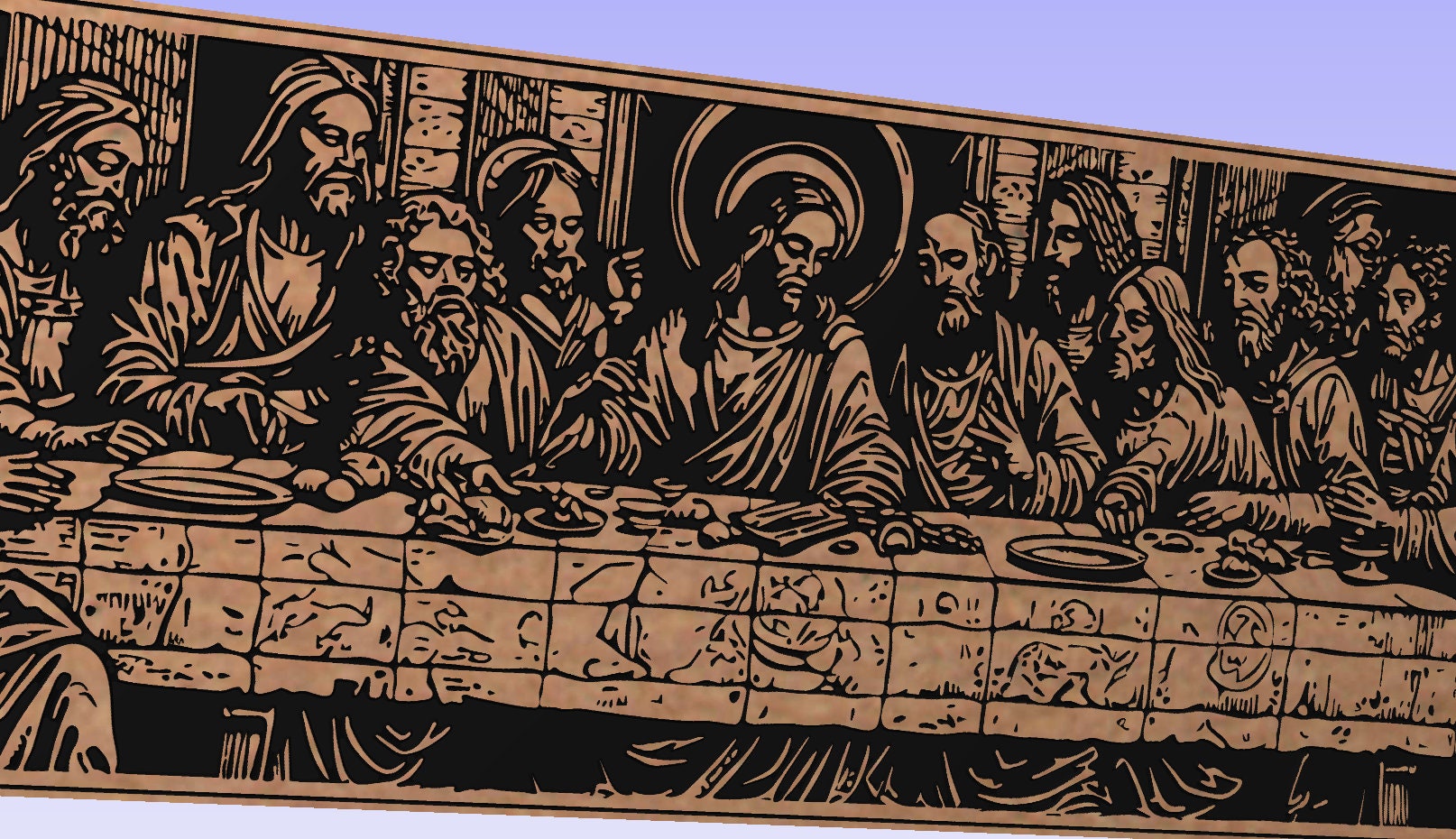 The Last Supper Svg, Jesus Christ Svg, Christian, Ultima Cena SVG ...