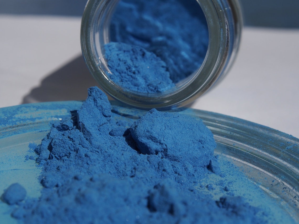 Original Moroccan Blue Nila Powder Face & Body Mask - Etsy