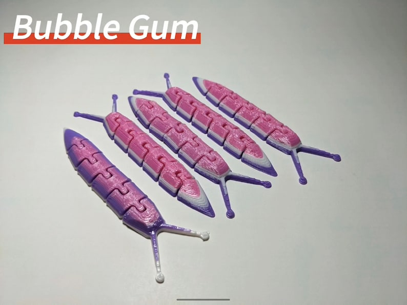 Trendy Bendy 3D Printed Slugs - Etsy