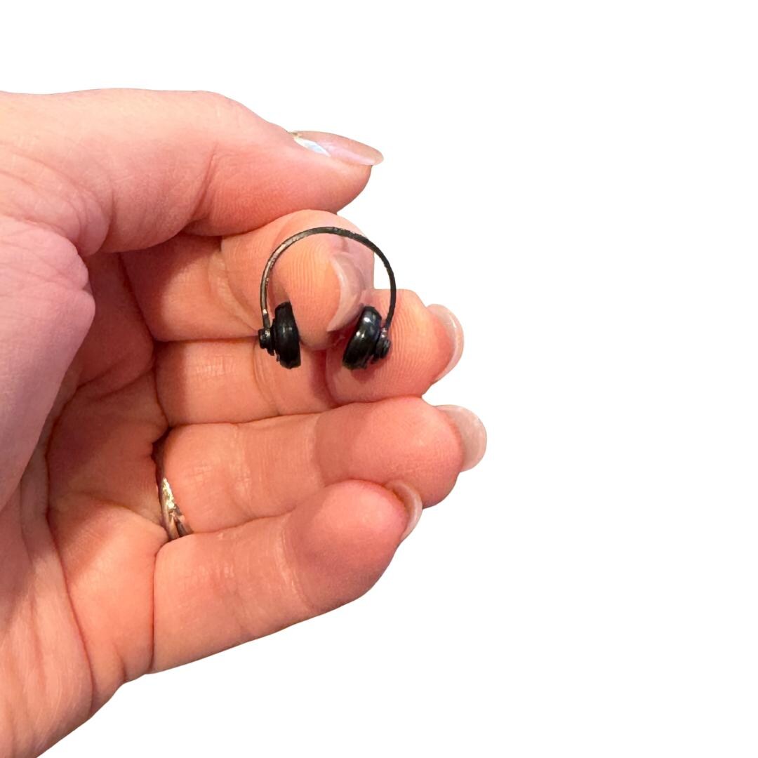 Miniature Headphones Dollhouse Mini - Etsy