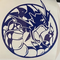 Articuno Stained Glass Sticker - Etsy