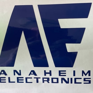 Anaheim Electronics Decal - Gundam - Etsy