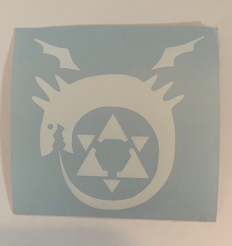 FMA Homunculus Decal - Etsy