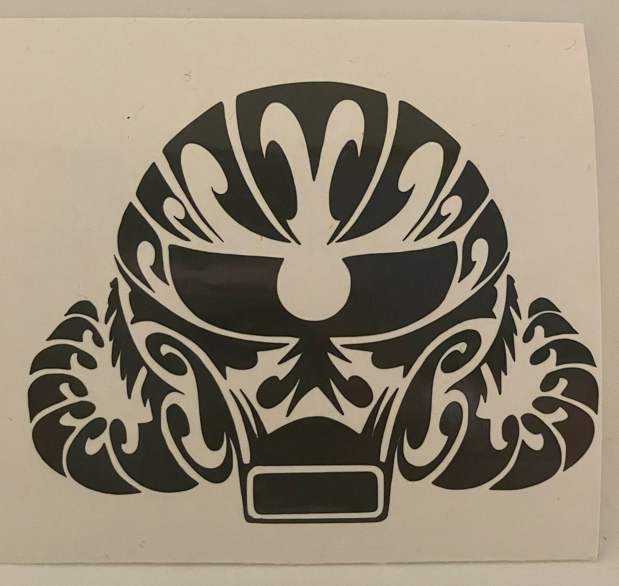TRIBAL Gundam Head Decal | Etsy