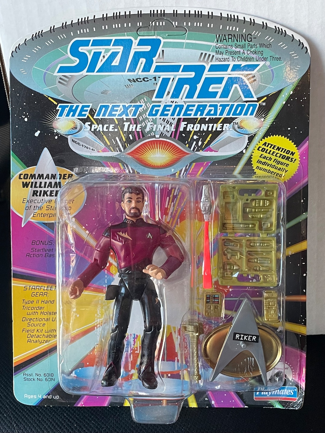 Commander William T. Riker, Star Trek the Next Generation - Etsy