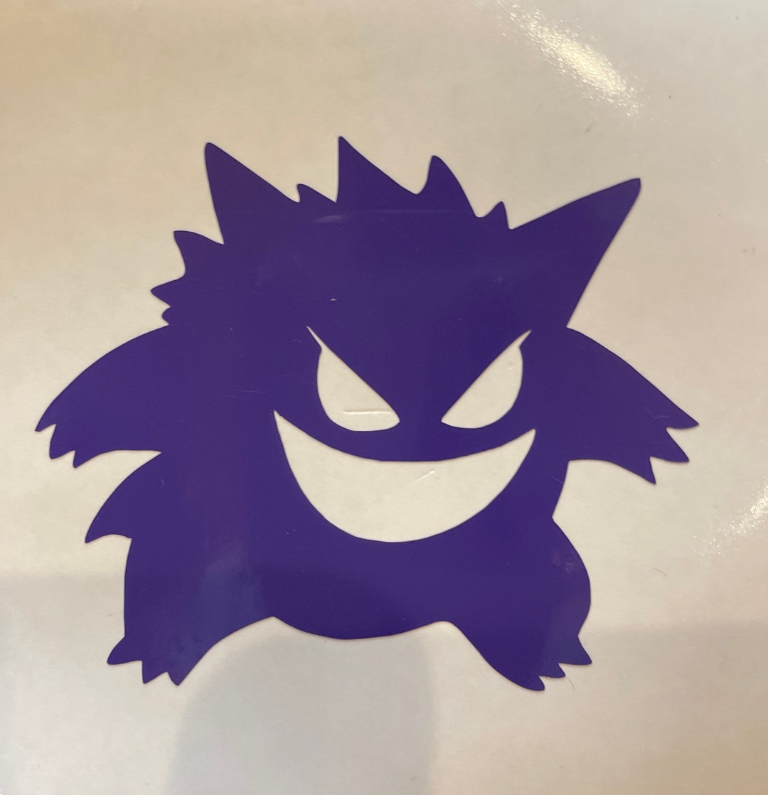 Gengar I Vinyl Decal - Etsy