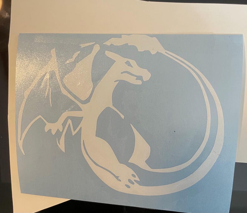 Charizard Vinyl Decal - Etsy