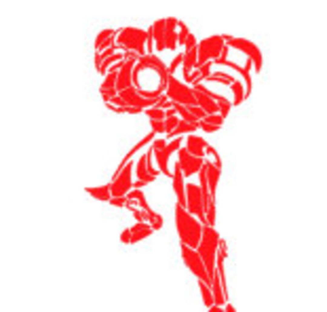 Metroid Vinyl Decal - Etsy
