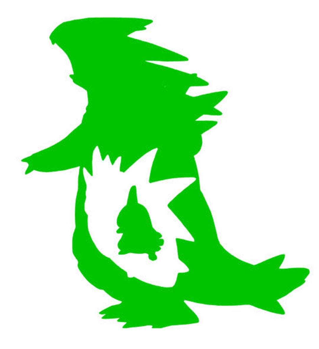 Tyranitar Evolution Left-facing Vinyl Decal - Etsy