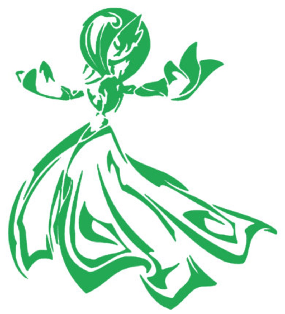 Tribal Gardevoir Vinyl Decal - Etsy